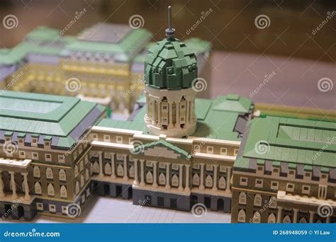 the build from lego blocks on display editorial stock image image of