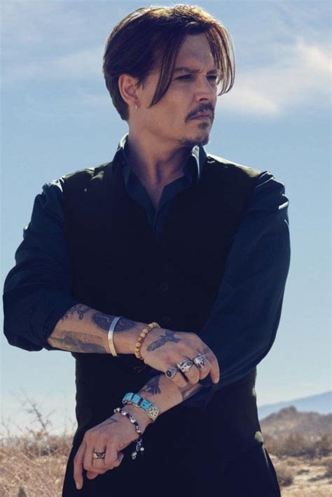 Johnny Depp Is Diors Latest And Greatest Model Because Duh Donna
