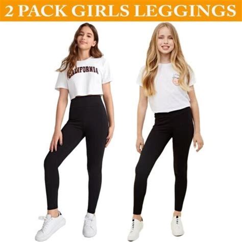 High School Girls In Leggings