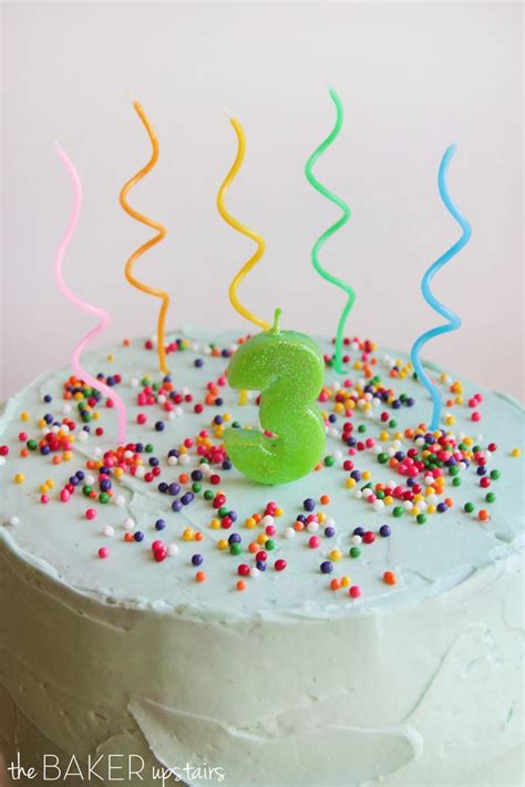 The Baker Upstairs Six Layer Rainbow Cake