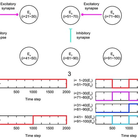 the ensembles in neuronal network and the input signals in the