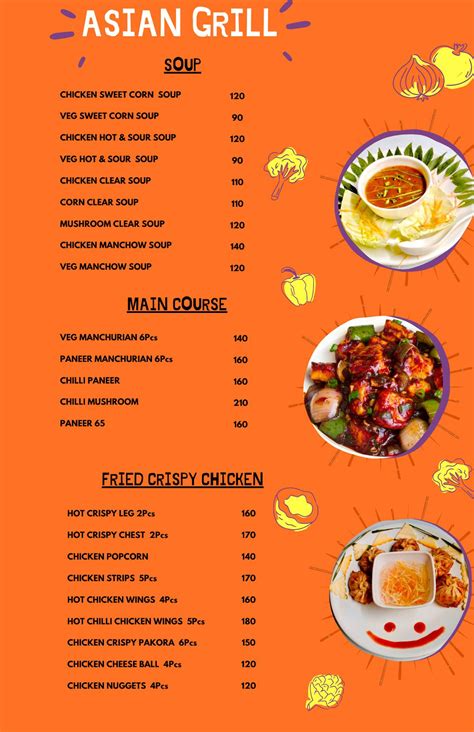 Menu At Asian Grill Kolkata