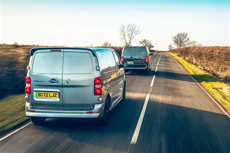 Ford Transit Custom Vs Vw Id Buzz Cargo Vs Vauxhall Vivaro Vs Toyota