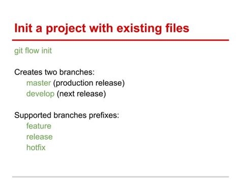 Git And Git Flow PPT