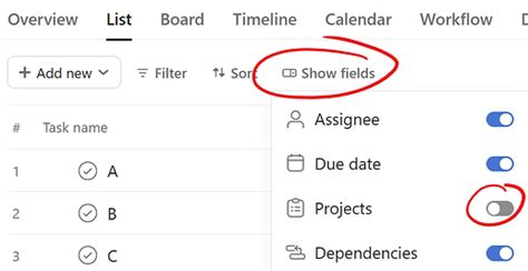Adding Subtasks To Other Projects Multi Homing Subtasks Ask The