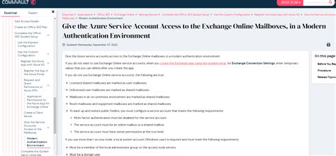 Exchange Service Account Don T Understand Commvault Docs Marked As Community