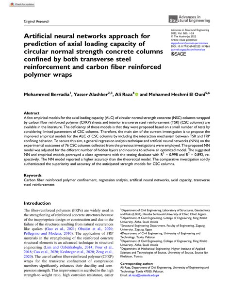 Pdf Artificial Neural Networks Approach For Prediction Of Axial