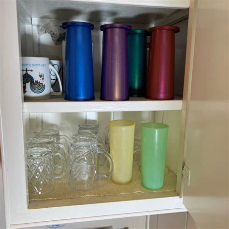 Lot 214 Vintage Tupperware Tumblers With Other Glassware Slocal
