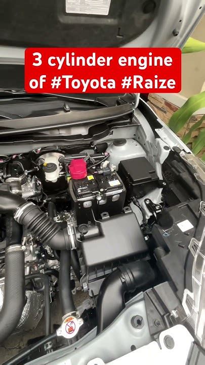 3 Cylinder Engine Of Toyota Raize Turbo Youtube