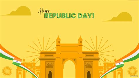 Happy Republic Day Clipart In Eps Illustrator  Psd Png Svg