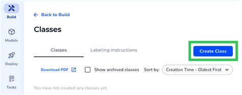 Create Classes