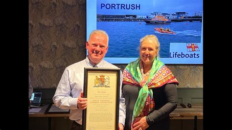 Portrush Rnli Crew Members Recognised And Thanked By Charity Rnli