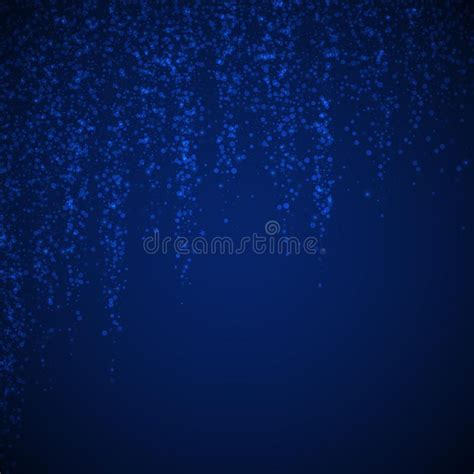 Magic Stars Christmas Background Subtle Flying Sn Stock Vector