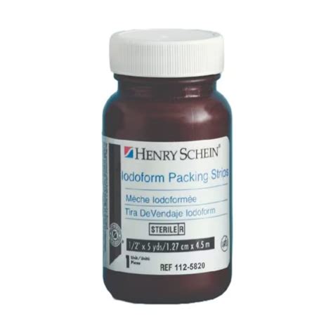 Iodoform Lodoform Packing Strip 12x5yd Sterile Suprememed