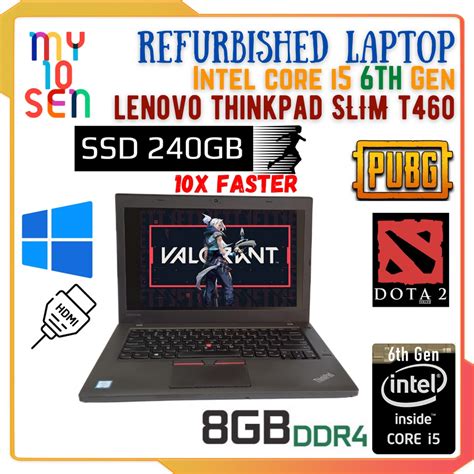 Laptop Lenovo T I Th Gen Gb Ddr Gb Ssd Fullhd Win Intel Hd Graphic Hdmi