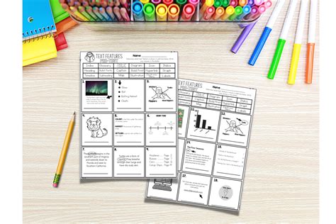 Teaching Text Features Of Nonfiction Lip Gloss Learning And Lattes