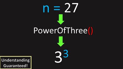 Can You Detect Power Of Three Number Leetcode 326 Power Of Three Youtube