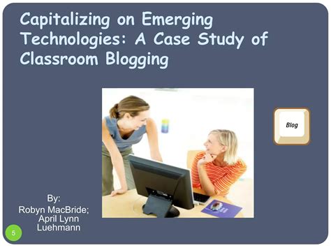 Module 6 Bloggin In The Classroom Ppt