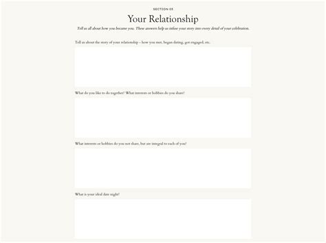 Monroe Event Co Welcome Guide And Questionnaire Template Honeybook
