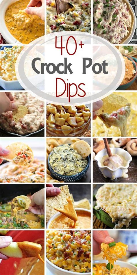 Check Out These 40 Delicious Dip Recipes Made In The Slow Cooker The