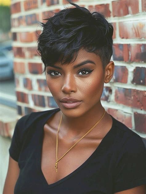 Trendy Short Haircut Ideas For Black Women Short Hair Cuts Sassy