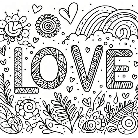 Love לצביעה להדפסה אונליין דפי צביעה אונליין יויו