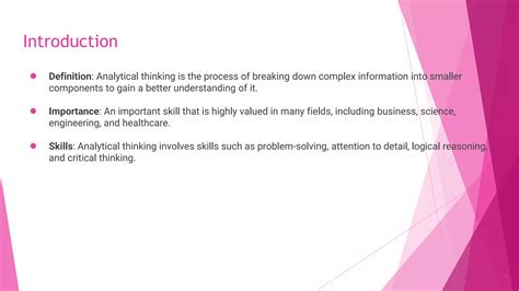 Mastering Analytical Thinking A Comprehensive Guide To Problem Solving