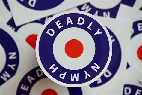 Deadly Nymph Cool Class Sticker