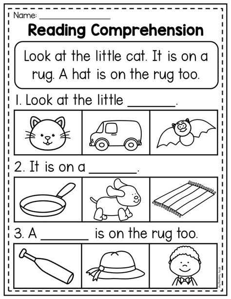Images By Amy Lovely On สื่อeng 6f1 5a2 Kindergarten Reading Worksheets Reading Comprehension
