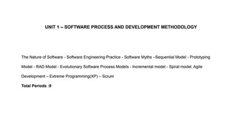Software Engineering Principles And Practices Ppt