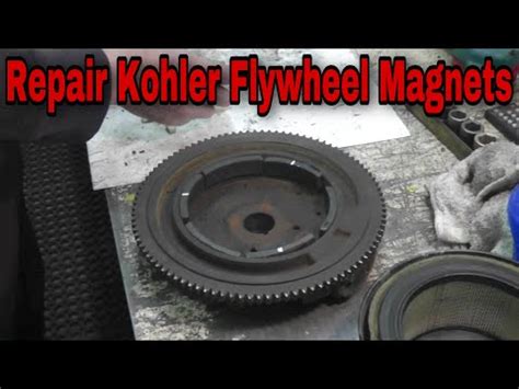 Small Engine Repair: How to Remove a Flywheel from a Kohler V-twin Engine using a Puller ...