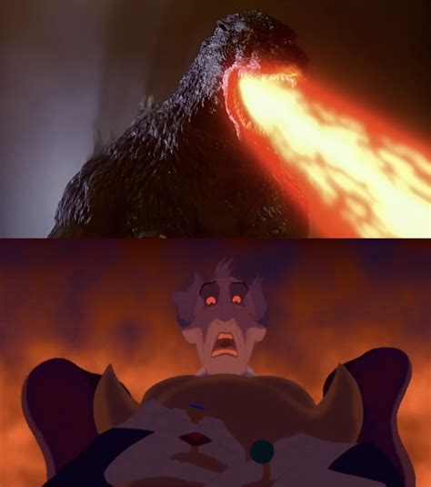 Heisei Godzilla Kills Frollo With Spiral Heat Ray By Spoiledbrat123 On