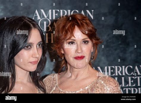 New York United States 24th Oct 2023 Mathilda Gianopoulos And Molly Ringwald Attend The