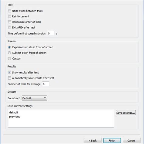 Gui For Setting Parameters Of The Adaptive Procedure For The Constant Download Scientific