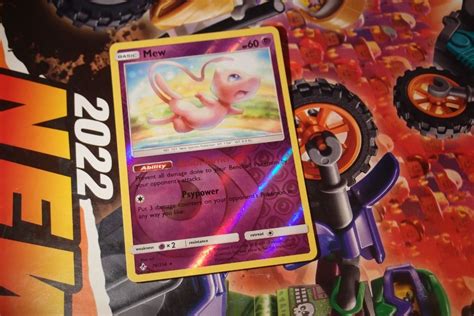 夢夢 Mew Reverse Rare Black Star Holo Foil 超閃 English 美版 Ptcg Pokemon 卡 咭 Card 超靚 無損傷 無白點 Mint 收藏家