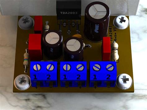 Ic Tda2003 Amplifier Circuit Power 10 W Xtronic