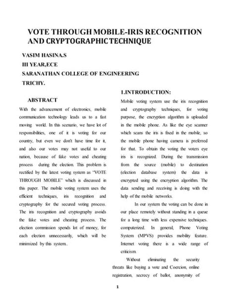 Mobile Iris Voting System 1 Docx