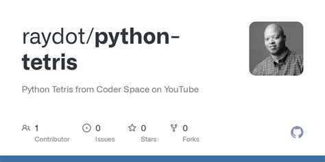 github raydot python tetris python tetris from coder space on youtube