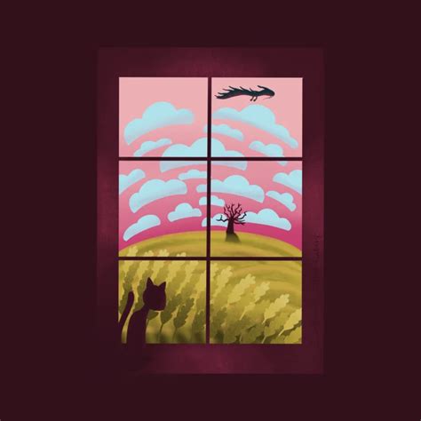 Farm View Fine Art Print Feel Fantasy By Caden