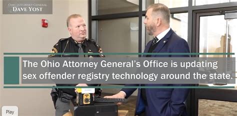 Sex Offender Registry Technology Updated Around The State Including