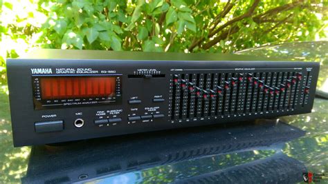 Yamaha Eq 550 Natural Sound Stereo Graphic Equalizer Made In Japan