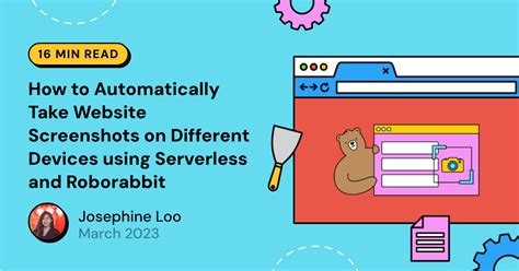 How To Automatically Take Website Screenshots On Different Devices Using Serverless And Roborabbit