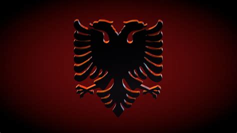 Albanian Eagle Flag Download Free 3d Model By Ng02 27f33e9