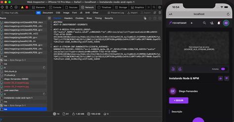 Sourcehlsstreamerror With Safari Native Player · Issue 360
