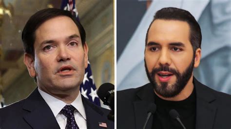 Rubio And Bukele To Discuss Sending Suspected Gang Members From Us To El Salvador