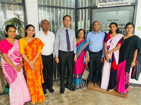 Inaugural Ceremony Of Master Of Sinhala 202324 Batch Department Of
