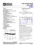 Bit KSPS PulSAR ADC In MSOP Data Sheet Bit Ksps Pulsar Adc In Msop Data Sheet