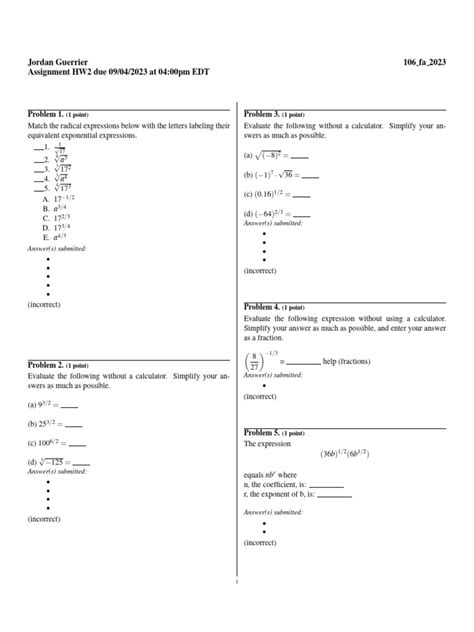 106 fa 2023 pdf factorization equations