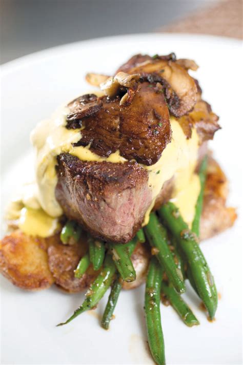 Flay Mignon With Saint Agur Blue Bearnaise