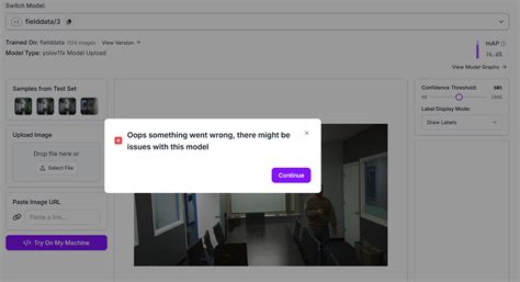 Error When Uploading Custom Model Weights 🤝 Community Help Roboflow